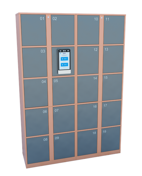 Tủ Smart Locker KZ-LCI-F1 – Ilocker