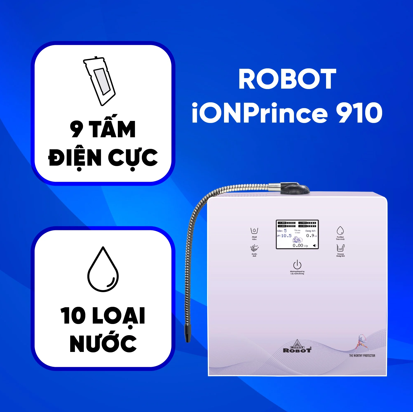 Máy Lọc Nước Ion Kiềm Robot IONPRINCE 910