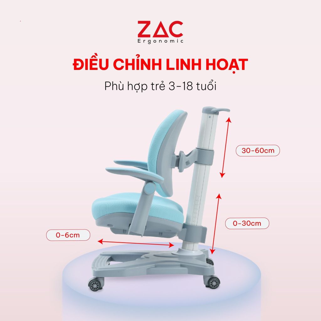 Bàn Chống Gù 1m20 Và Ghế Tiêu Chuẩn Y001 Xanh – ZAC Ergonomic