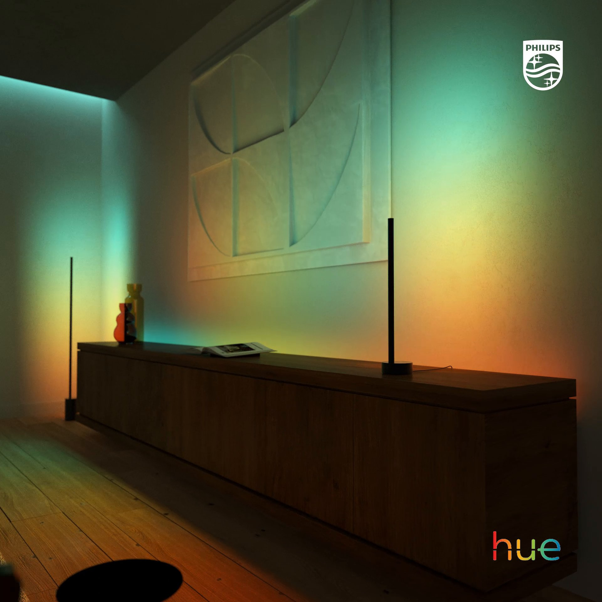 Đèn sàn Philip Hue Gradient Signe floor lamp