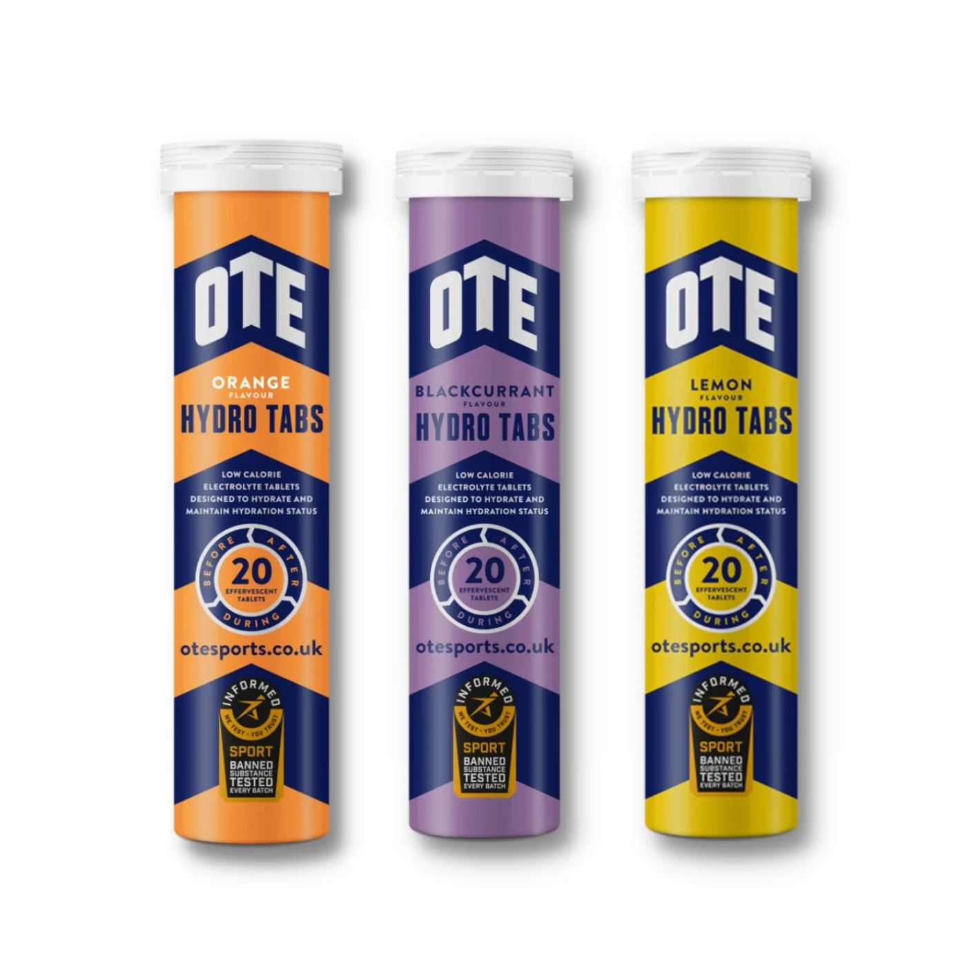 Bù nước nhanh, ngăn chuột rút, Hydro Tabs - Bí quyết chạy bền