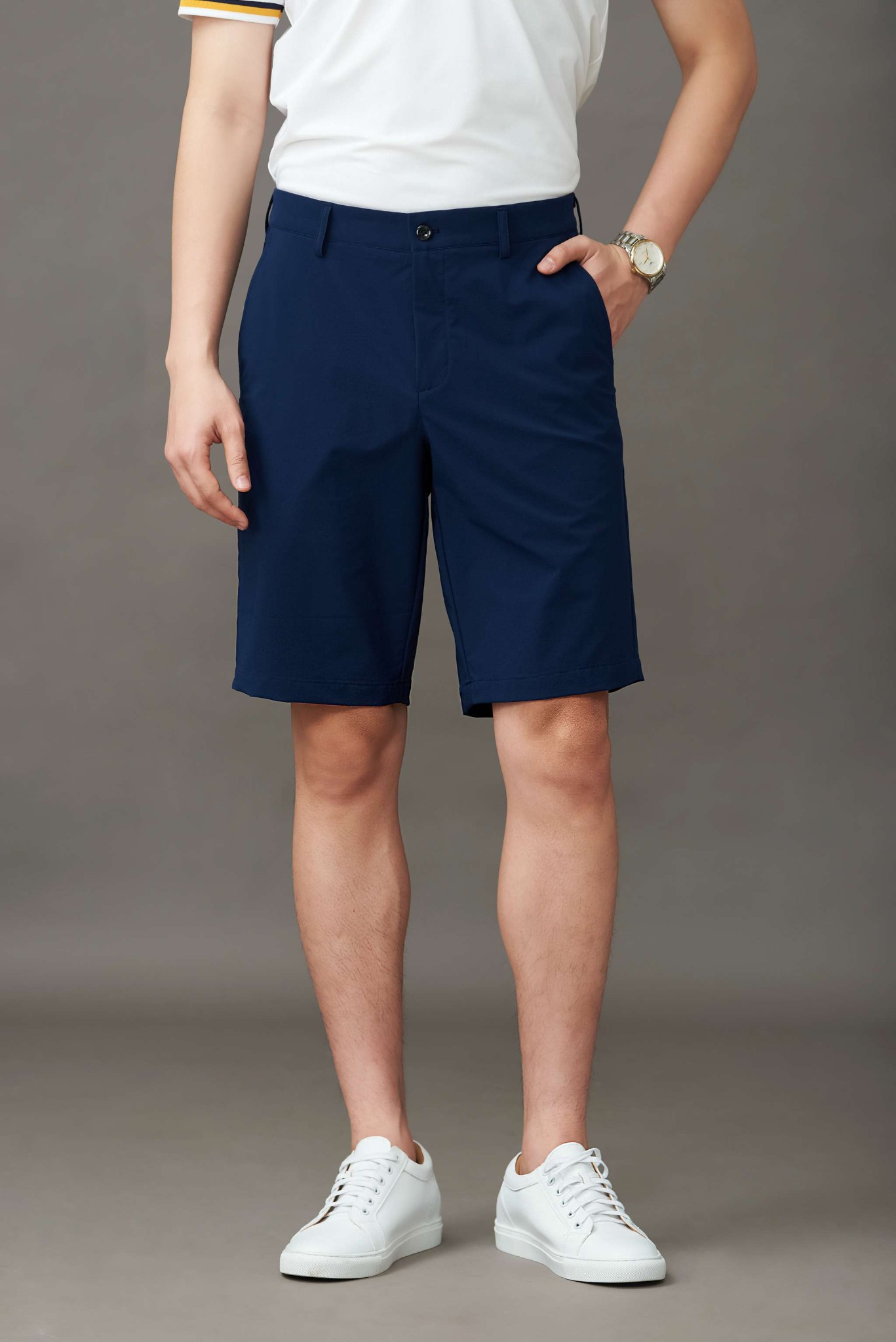 Quần Short Nam Navy GENEROS MS008 160123145MF