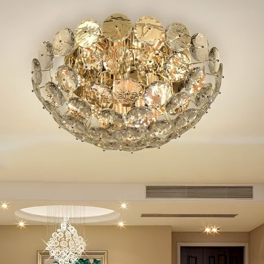 ĐÈN ỐP TRẦN PHA LÊ KL-E2-157 – Aladdin - Đèn của thần đèn