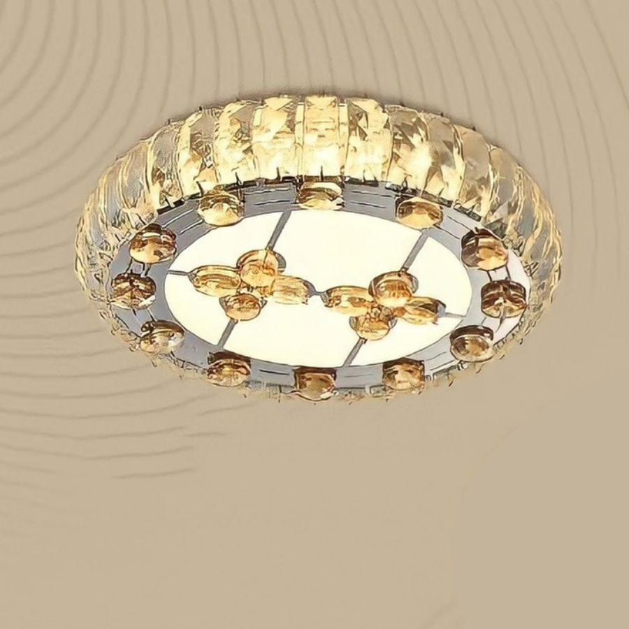 ĐÈN ỐP TRẦN PHA LÊ KL-E2-360 – Aladdin - Đèn của thần đèn