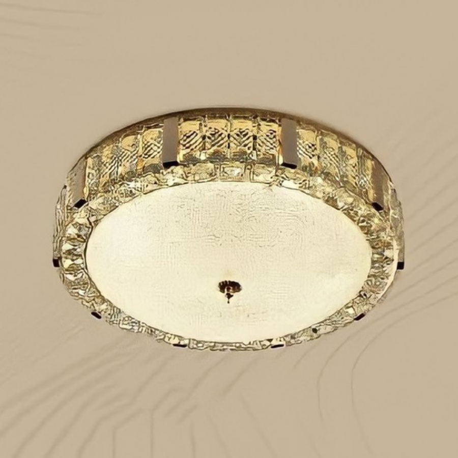 ĐÈN ỐP TRẦN PHA LÊ KL-E2-373 – Aladdin - Đèn của thần đèn