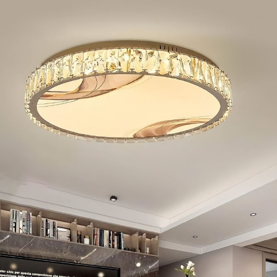 ĐÈN ỐP TRẦN PHA LÊ KL-E2-389 – Aladdin - Đèn của thần đèn