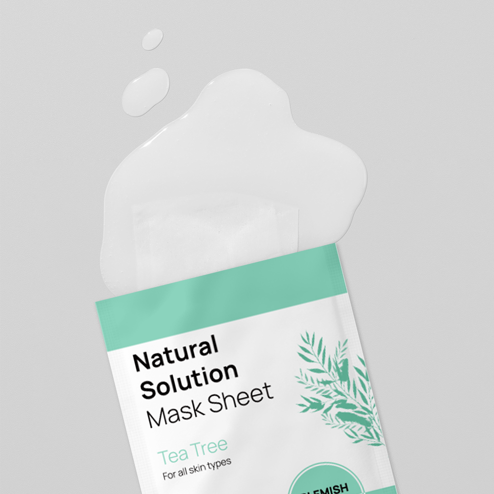 Natural Care Solution Sheet Mask – Tea Tree 25ml – Freska Global