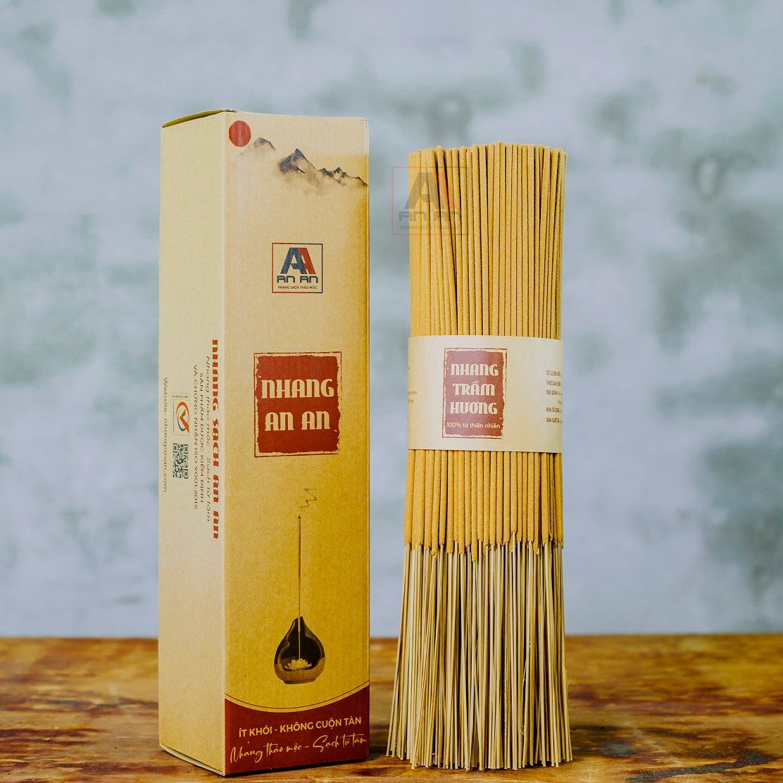 Nhang Trầm Hương Cao Cấp 1kg 40cm Nhang Từ 100 Trầm Hương Tự Nhiên Nhang Sạch Thảo Mộc An An