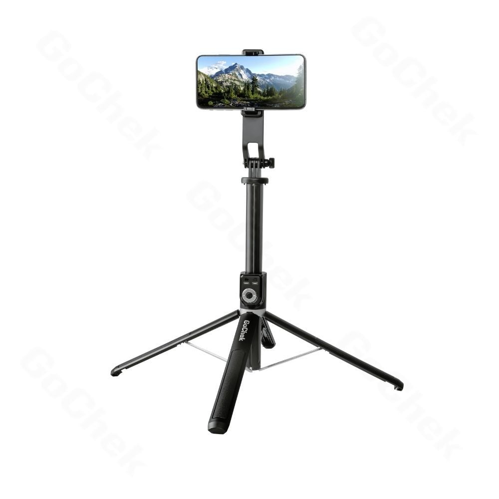 Gậy chụp ảnh 4 chân GoChek SS100 - Chống rung, có điều khiển