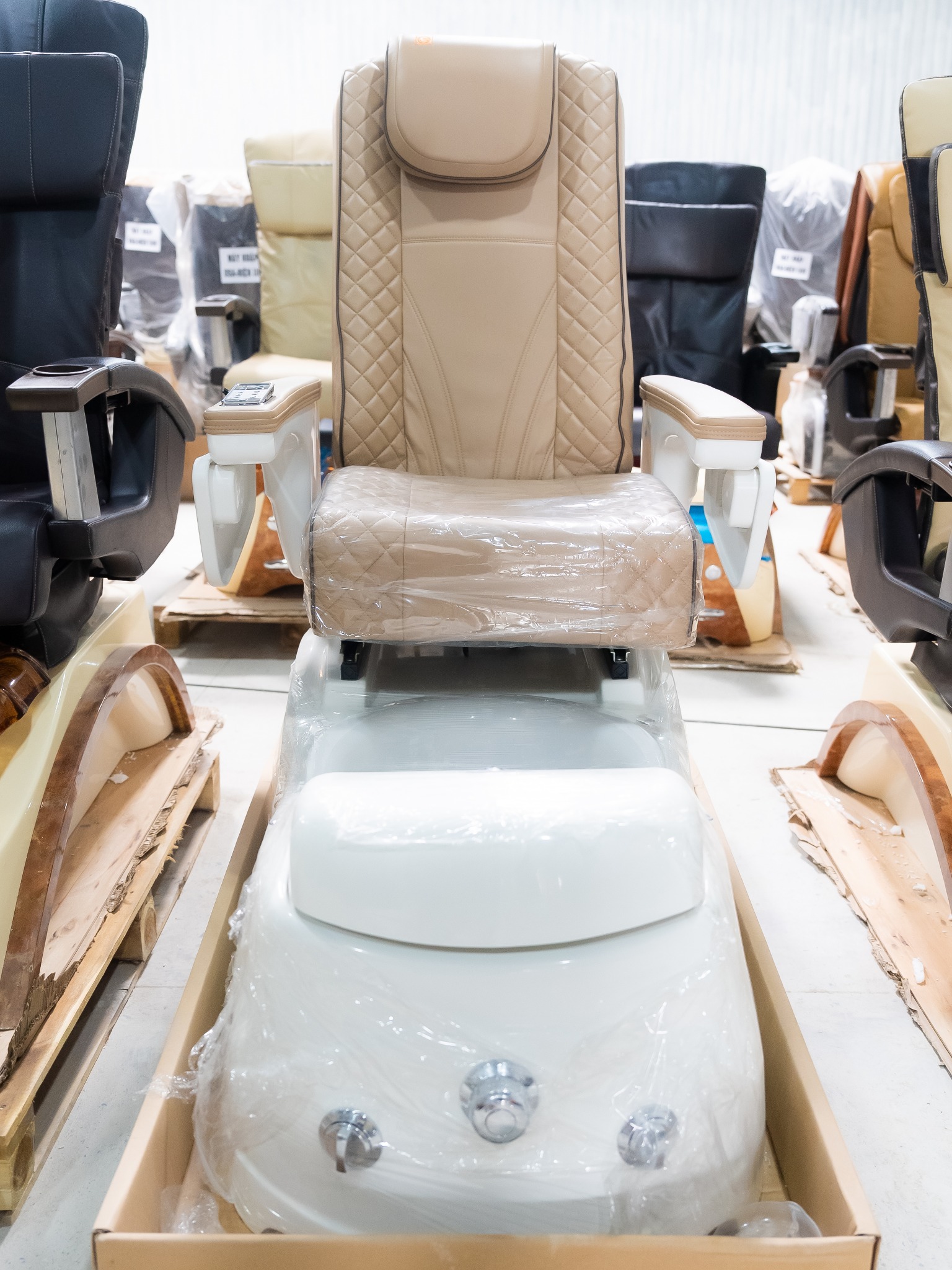 Pedicure masage chair ghế làm nail mát xa Mỹ MS01Pedicure masage chair ...