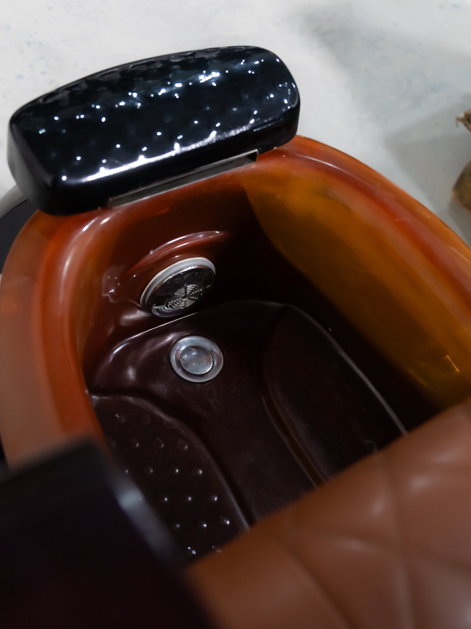 Ghế pedicure làm nail có mát xa có bồn ngâm MS 02Ghế pedicure làm nail ...