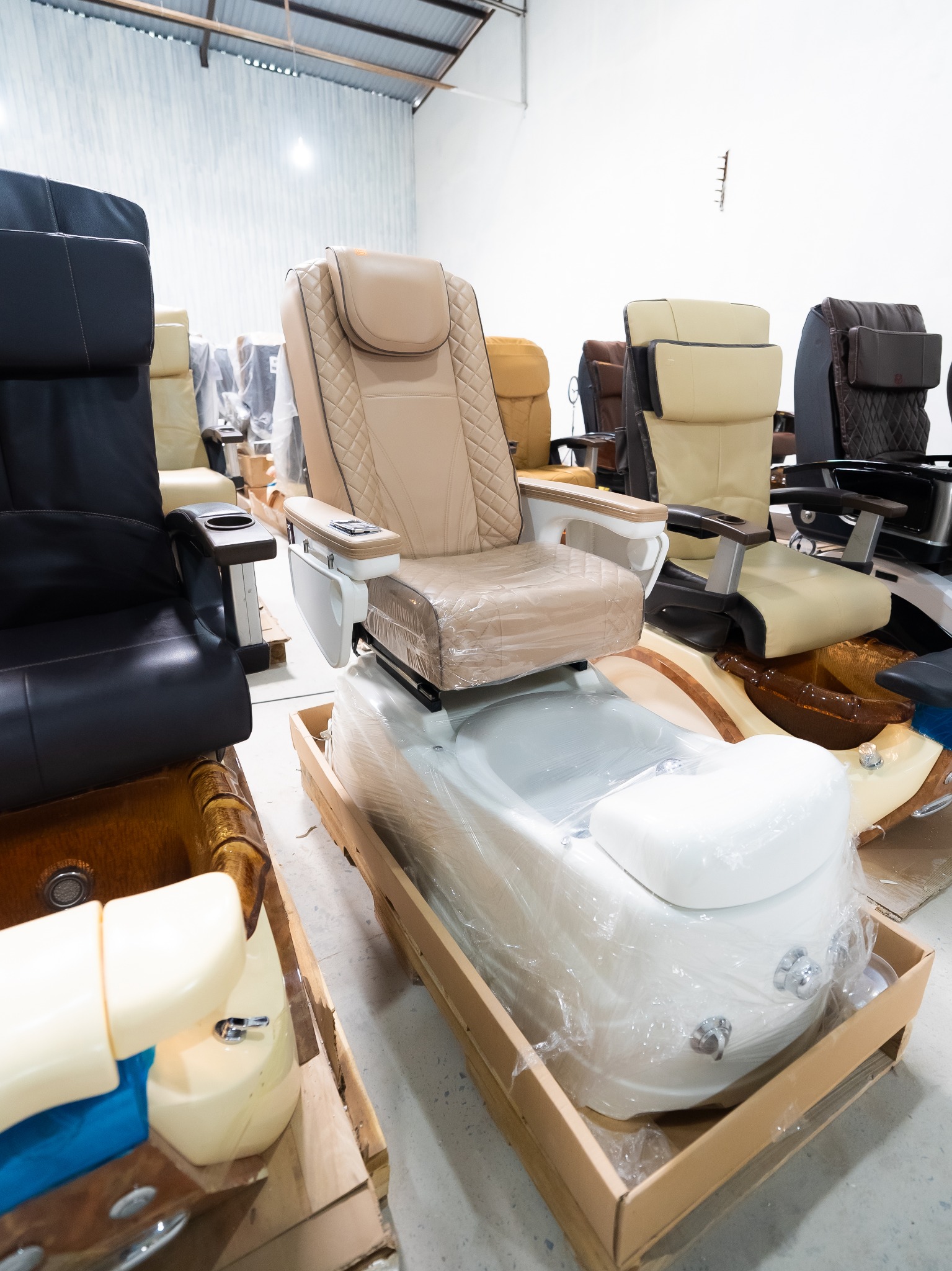 Pedicure masage chair ghế làm nail mát xa Mỹ MS01Pedicure masage chair ...