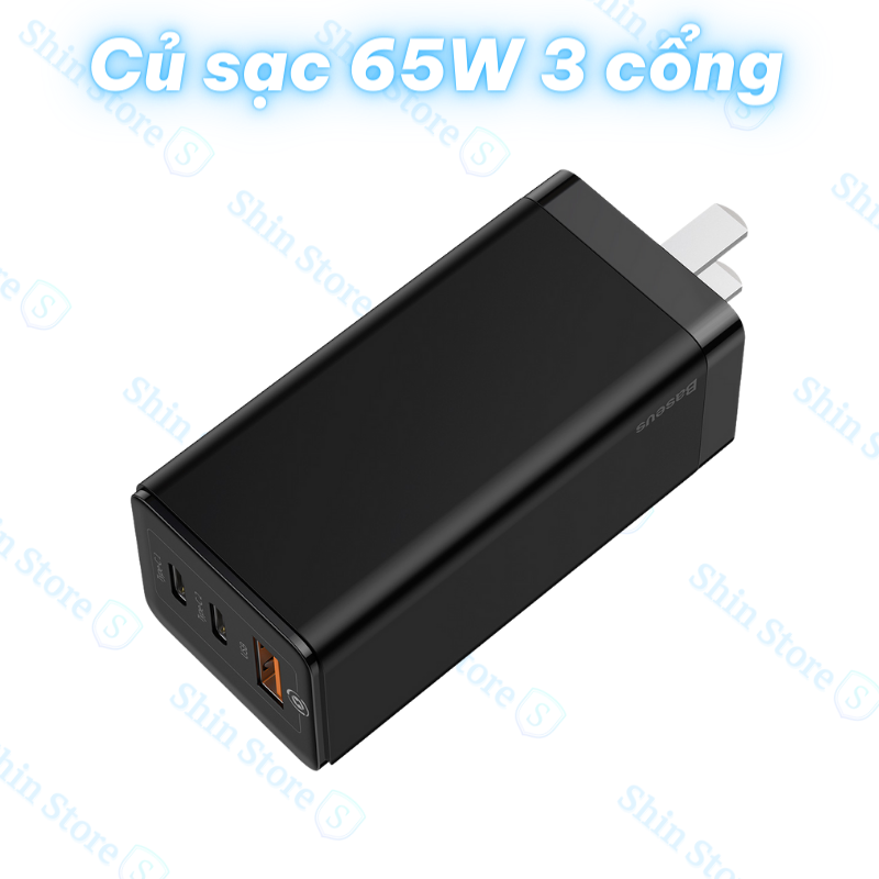 Bộ sạc Baseus Gan Pro 65W
