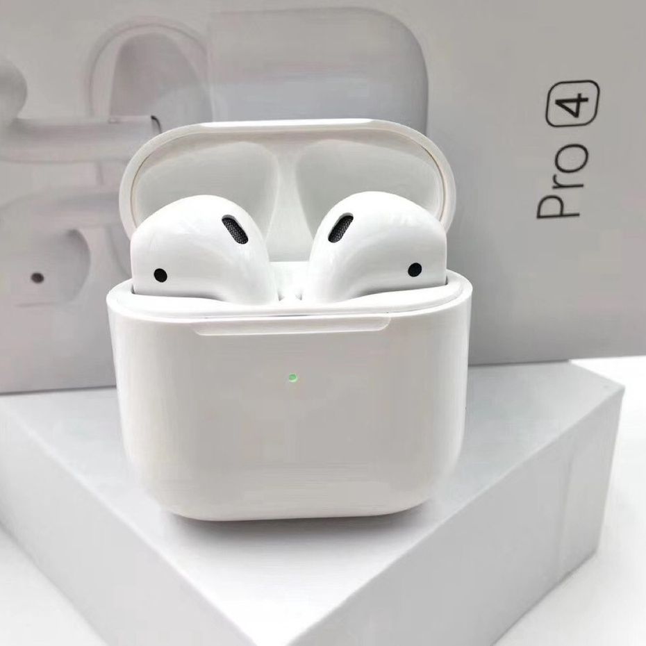 Tai nghe Bluetooth Pro 4 thế hệ 2 Định vị đổi tên bluetooth 5.0 giảm t