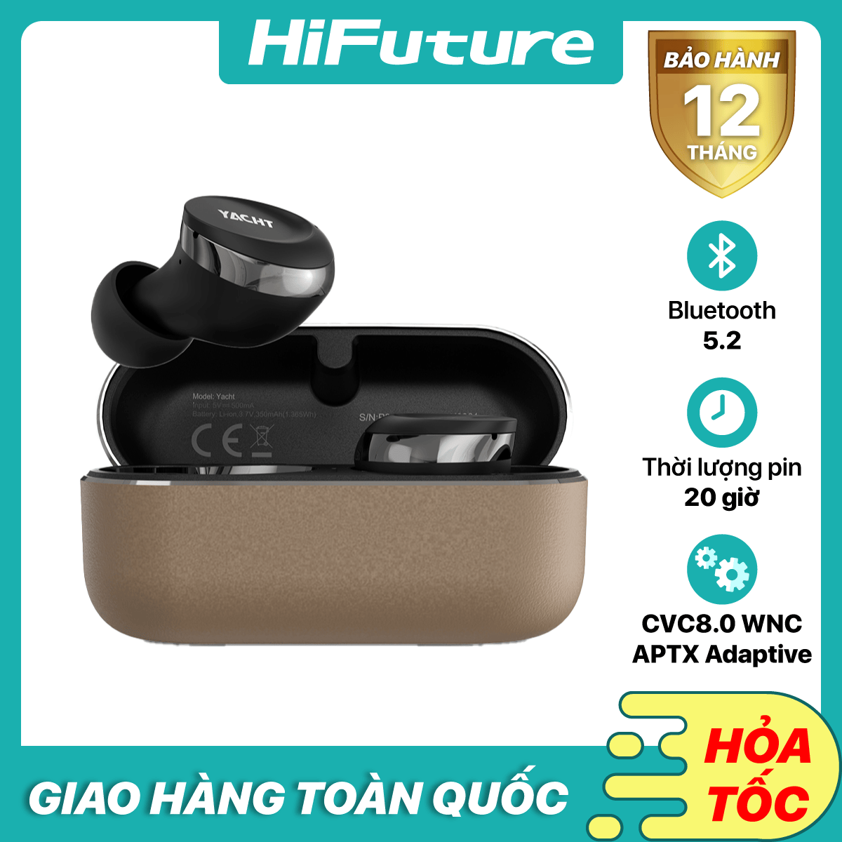 Tai Nghe Bluetooth True Wireless HiFuture YACHT – Promax Studio