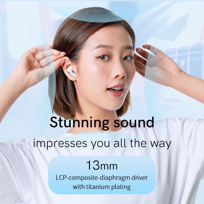 Tai Nghe Không Dây TWS QCY Ailypods (Bluetooth v5.3, 8H, ENC) – Promax Studio