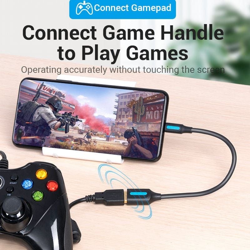 USB OTG USB 3.1(Gen 1) C Male to A Female VENTION CCVBB (5Gbps, 0.15m ...