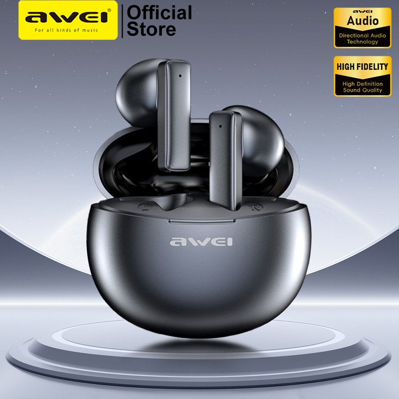 Tai Nghe Không Dây TWS AWEI T87 (Bluetooth v5.3, 5.5H, ENC, IPX6) – Promax Studio