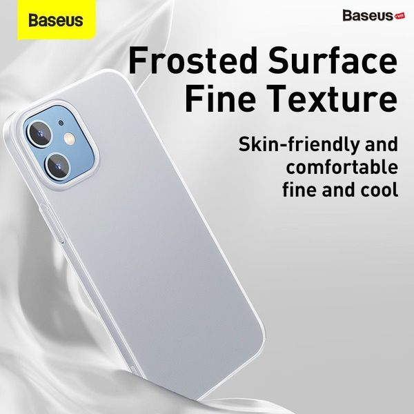 Ốp Lưng Nhựa Cứng Siêu Mỏng Baseus Comfort Phone Case Cho iPhone 12, 1 ...