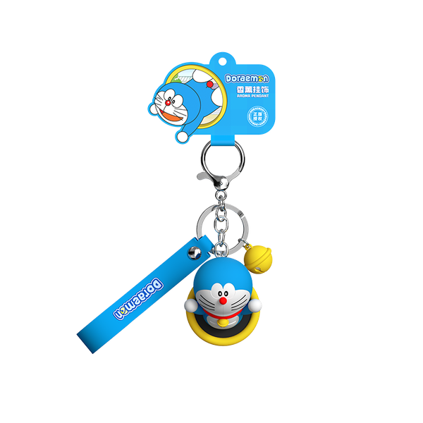 ROCK Doraemon Aroma Diffuser Key Chain (Sudden Appear/Passing Through ...