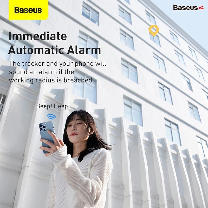 Tag Bluetooth Chống Thất Lạc Baseus T2 Pro Smart Device Tracker (Bluet ...