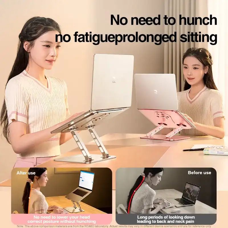 Giá Đỡ Laptop RTAKO L49 CAT'S PAW (Chịu Lực 10kg, 12-18inch) – Promax Studio