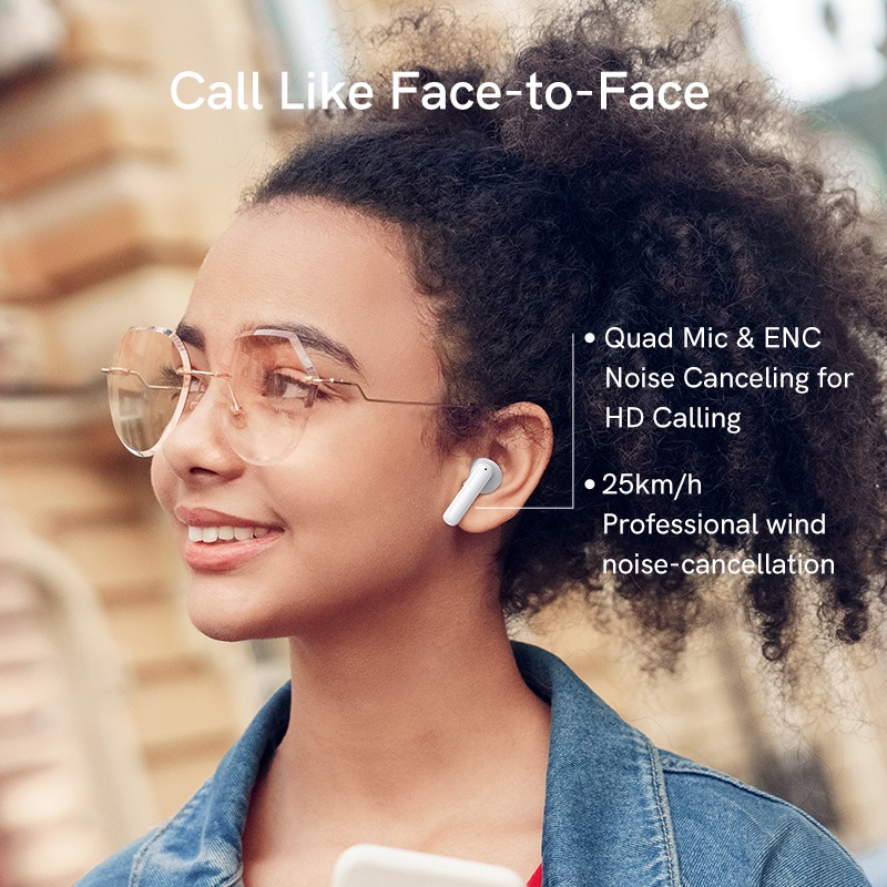 Tai Nghe Không Dây TWS QCY T13 ANC (Bluetooth v5.3, 7H, IPX5) – Promax Studio