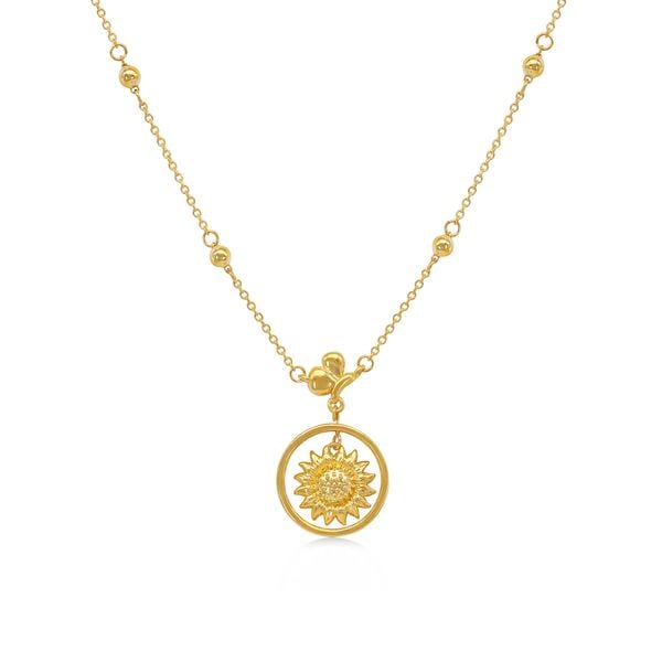 120+ Dây chuyền vàng liền mặt 14K/18K/24K – Mẫu mới 2025 – DOJI Gold ...