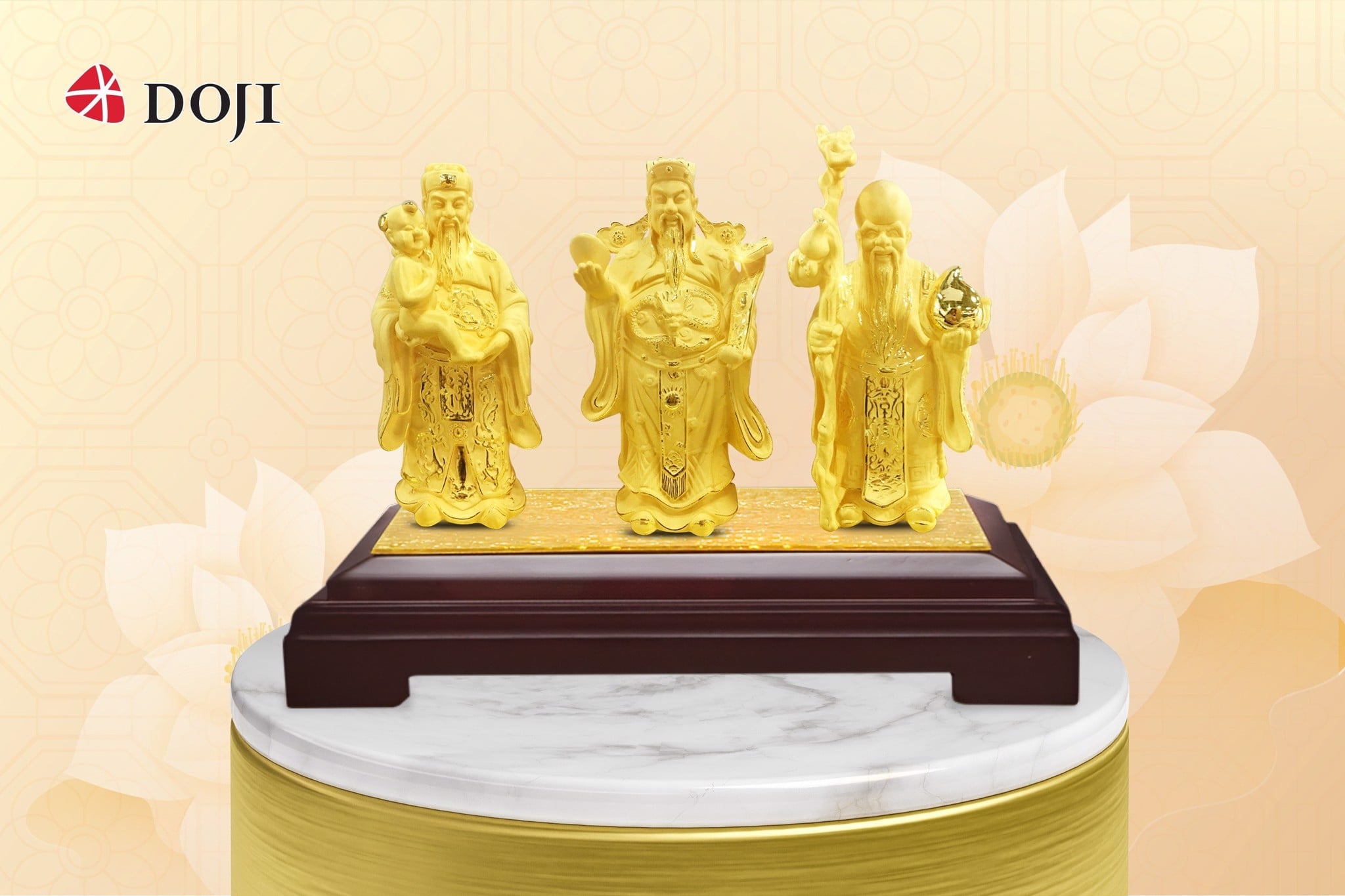 TOP 5 QUÀ TẶNG VÀNG GIÚP THU HÚT TÀI LỘC – DOJI Gold & Gems Group