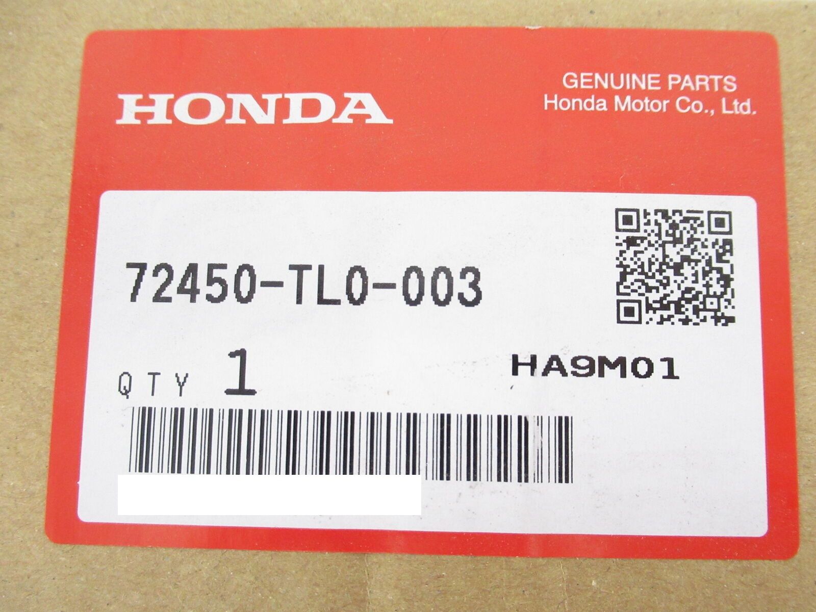 72450TL0003-Genuine Acura Driver Door Window Moulding 72450-TL0-003 ...