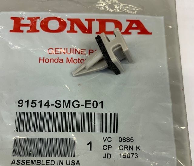 HONDA 91514-SMG-E01 Genuine Clip, Tailgate Garnish 91514SMGE01 – AZ ...