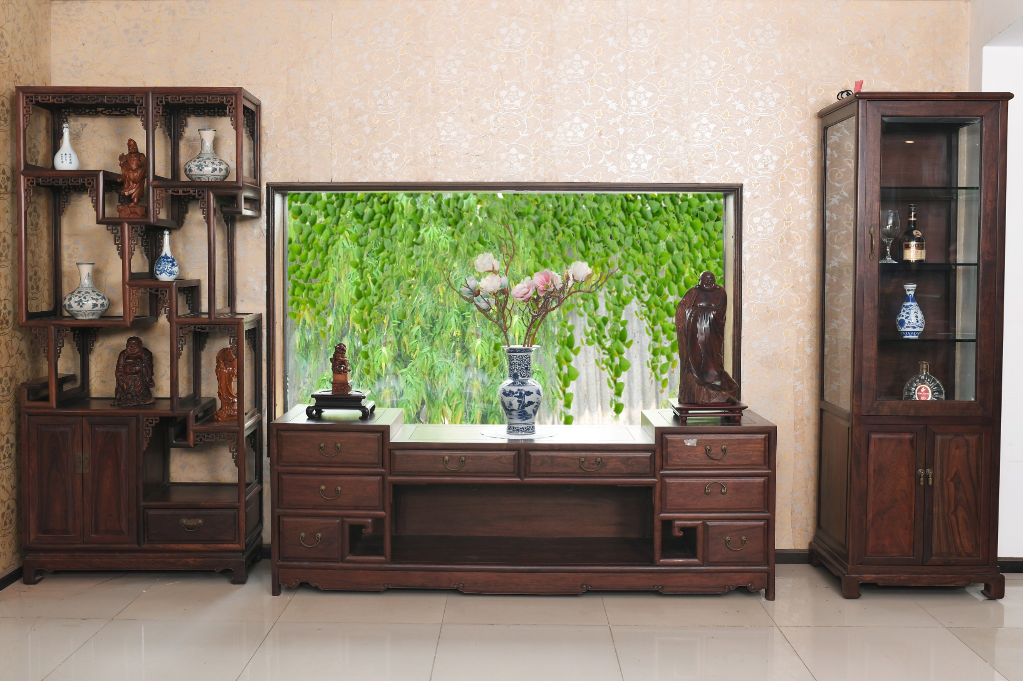 Kệ tivi Như Ý triện