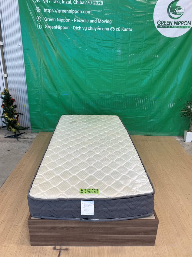 Đệm đơn G3510B mềm 970x1950x200 (Soft single mattress) – greennippongroup