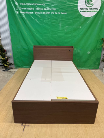 Giường semi G3317A 1200X1970X400( semi double bed) – greennippongroup