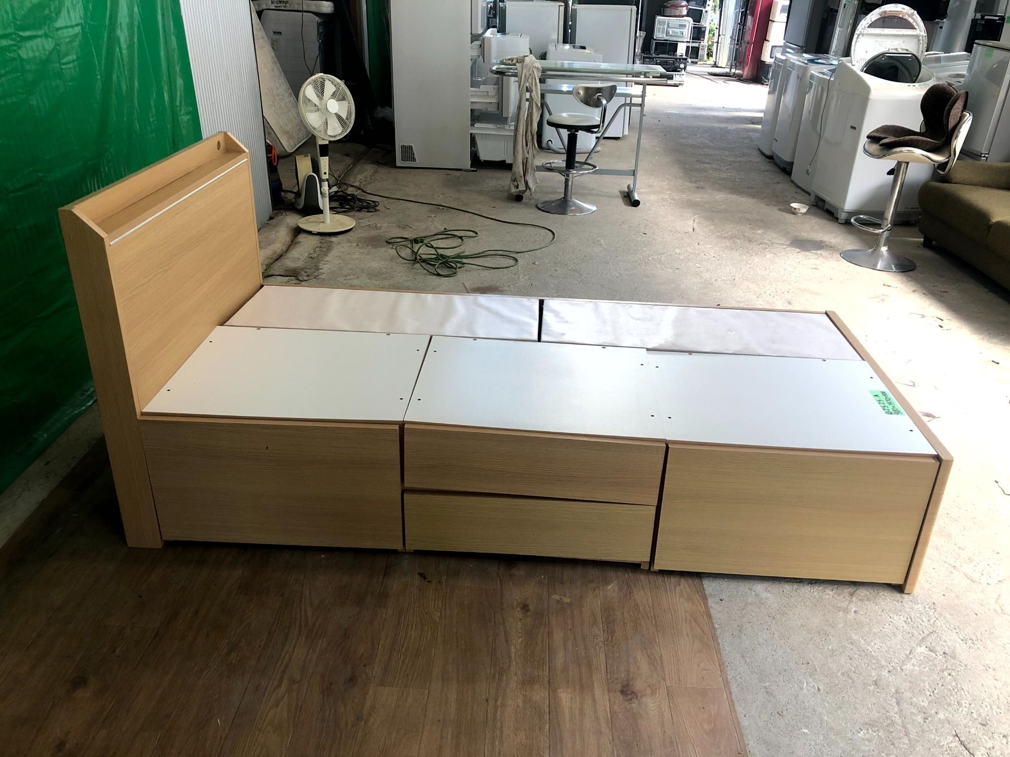 Giường đơn G2525a 980x1970x400 (single Bed) – Greennippongroup