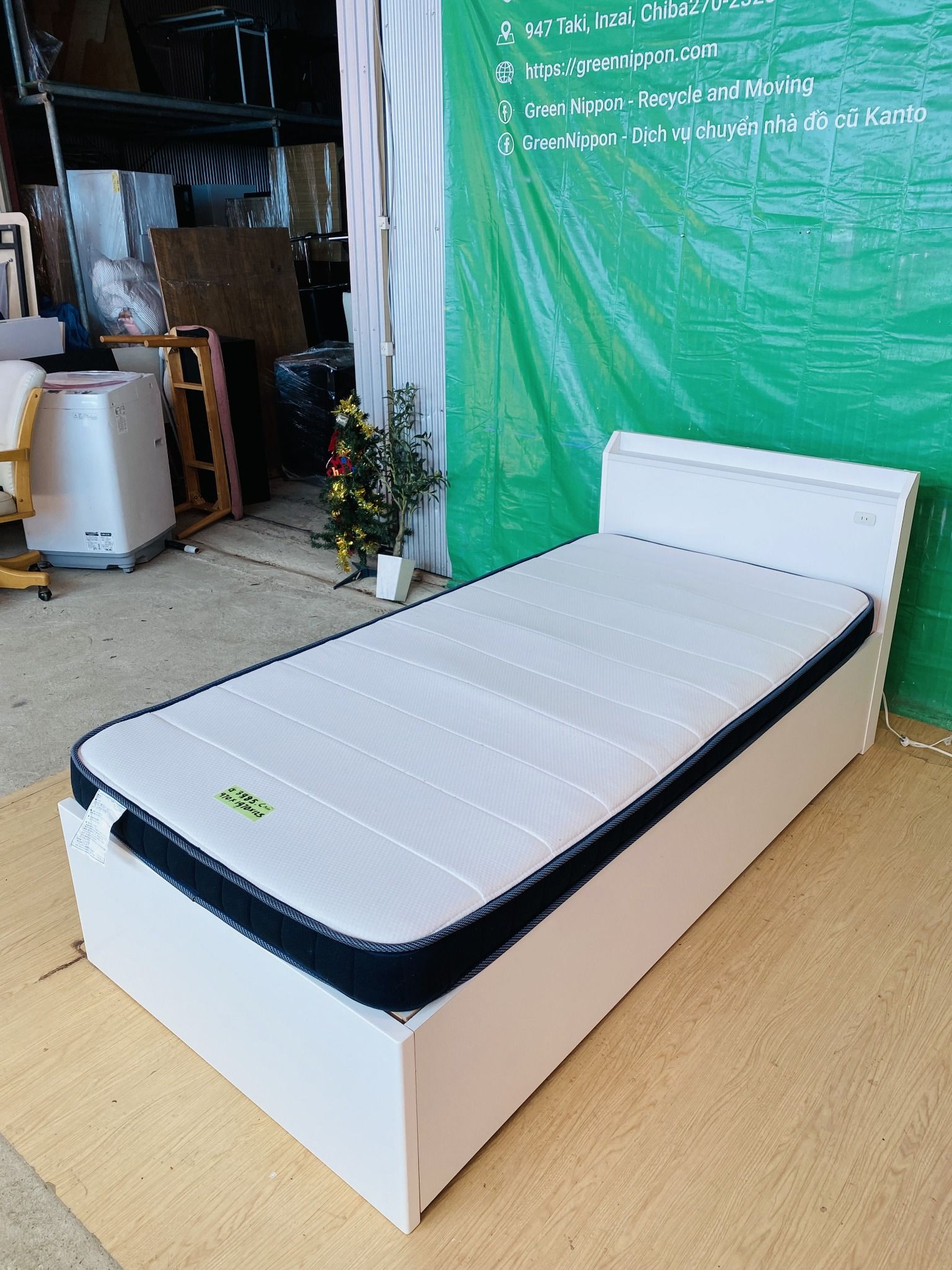 Đệm đơn mềm G3985C 970x1970x125 ( single soft mattress) – greennippongroup