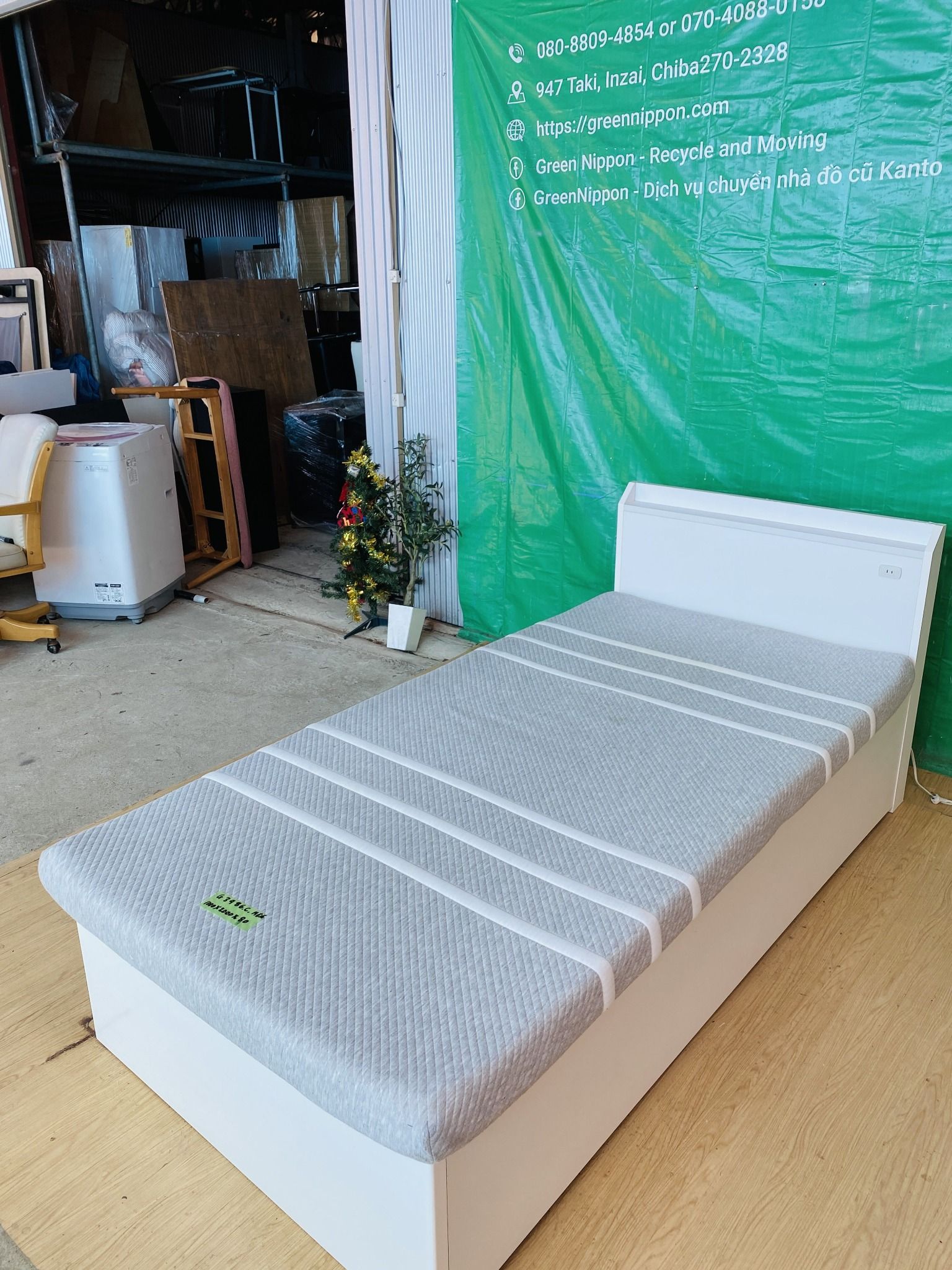 đệm đơn mềm G3986C 1000x2000x80 ( single soft mattress) – greennippongroup