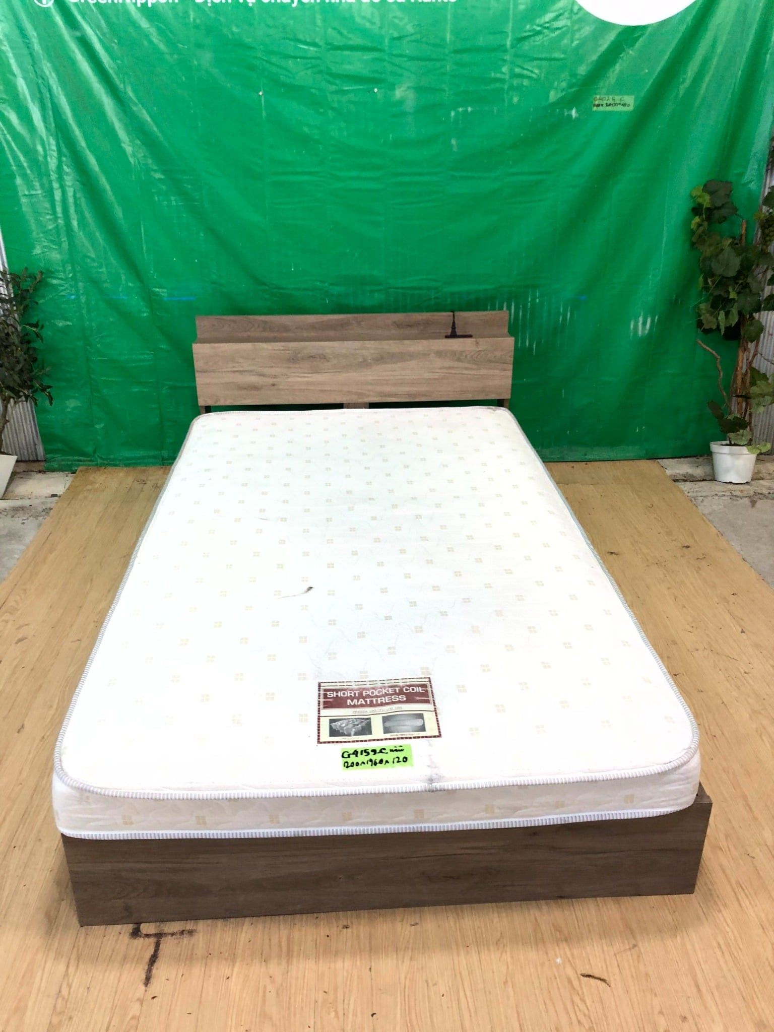 đệm semi mềm G4159C 1200x 1960x120( semi double mattress ...