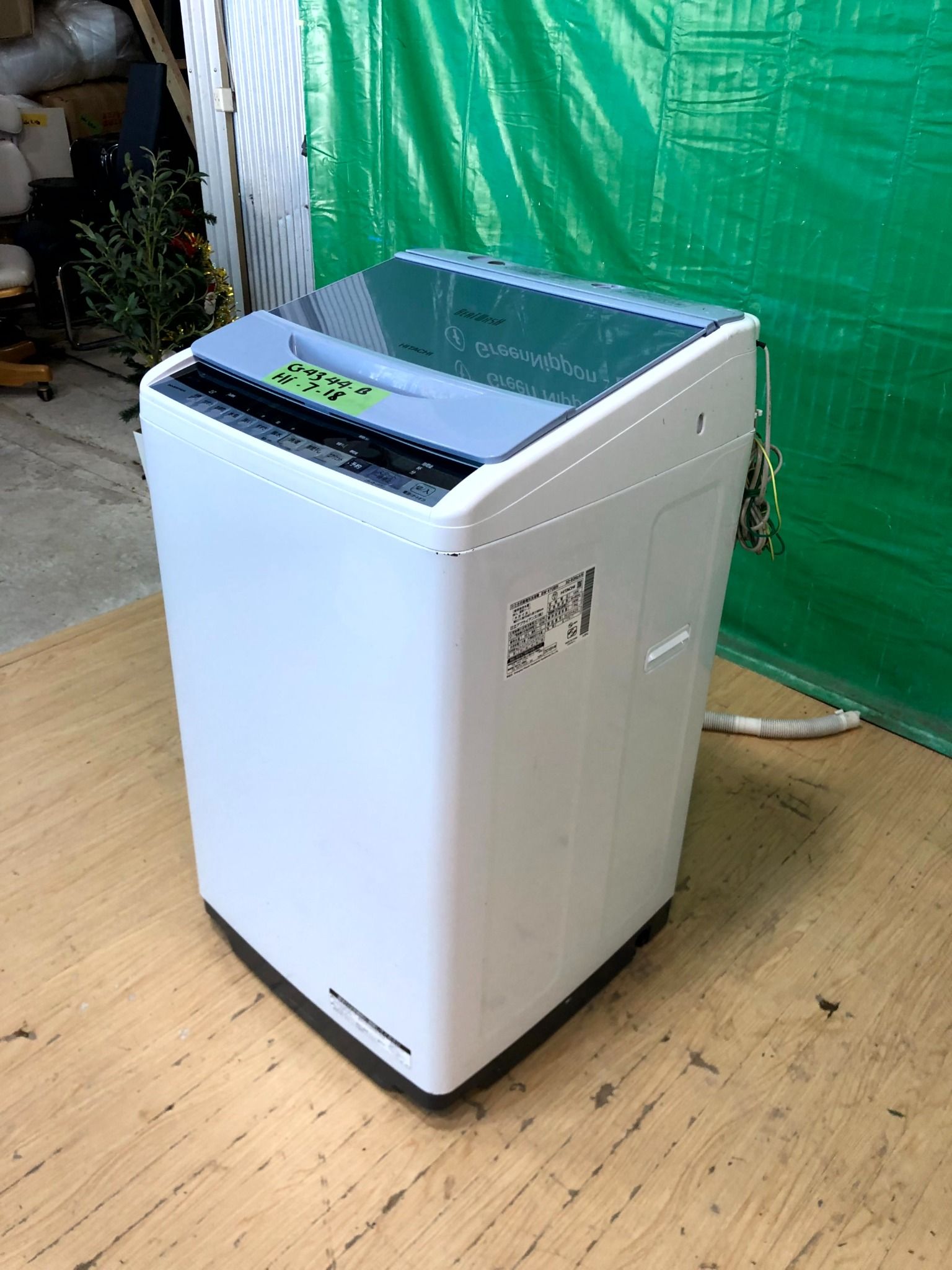 máy giặt 7kg G4344B18 hitachi ( washing machine) – greennippongroup