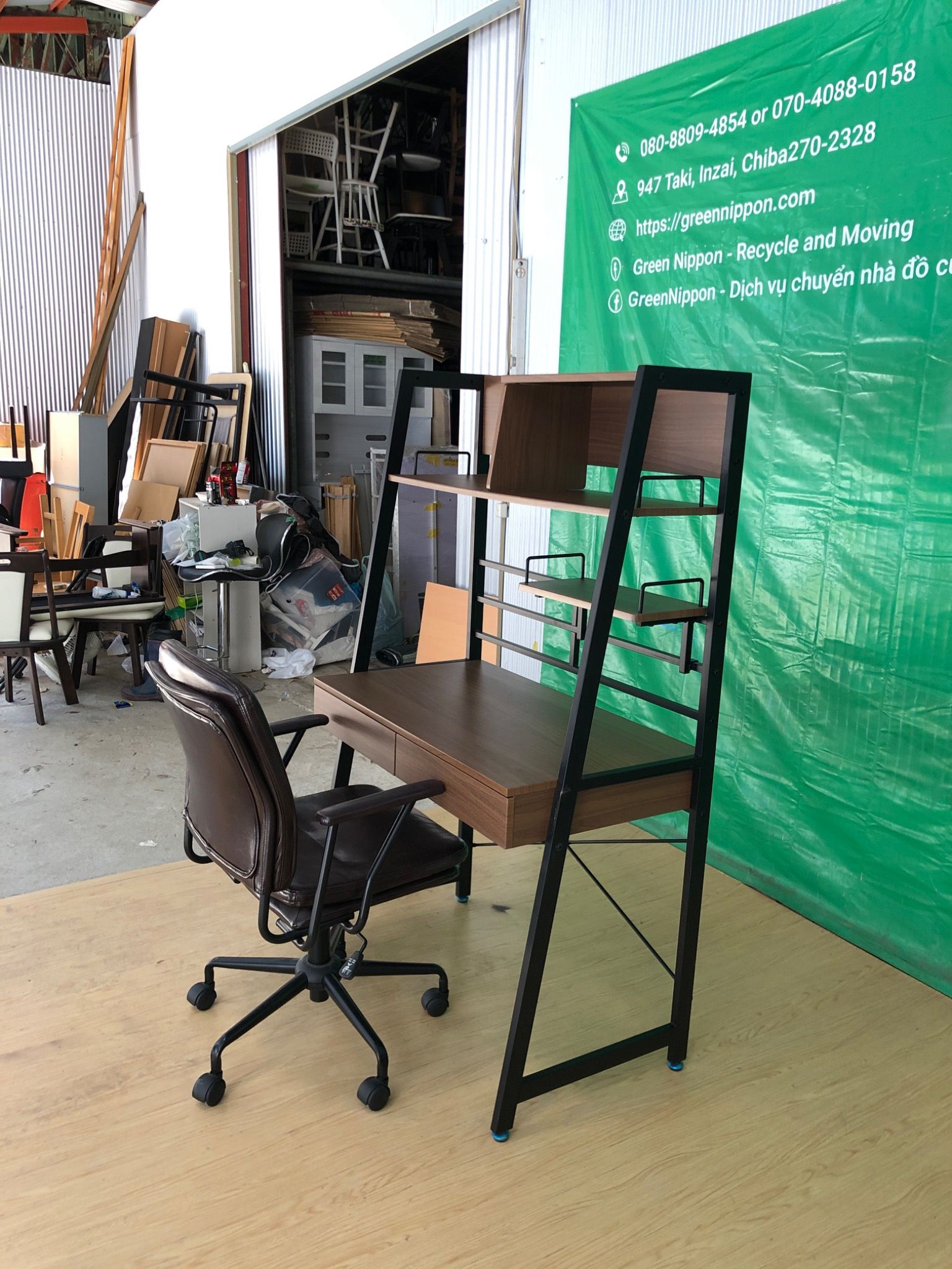Bàn học set G2726A 910x500x720(desk) – greennippongroup