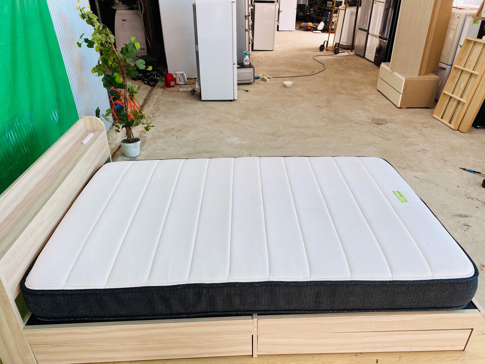 Đệm semi mềm G3958B 1200x1970x210 (semi double mattress) – greennippongroup