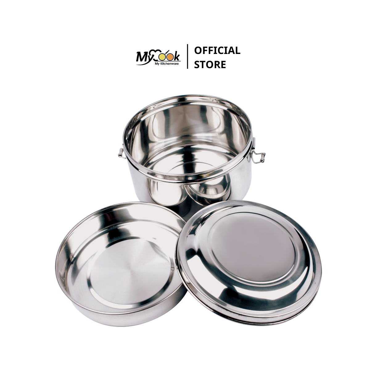 Hộp cơm Inox 2 ngăn – Mycook