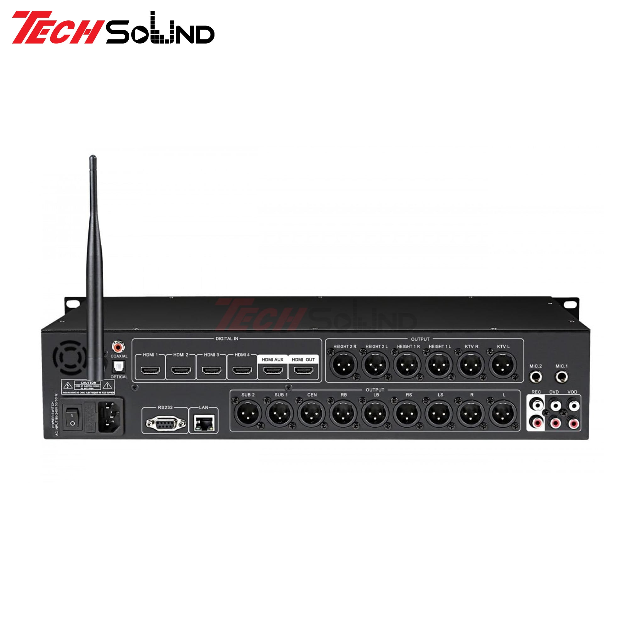 HM Audio V66 Atoms - Decoder Cinema & Karaoke Số 1 Hiện Nay