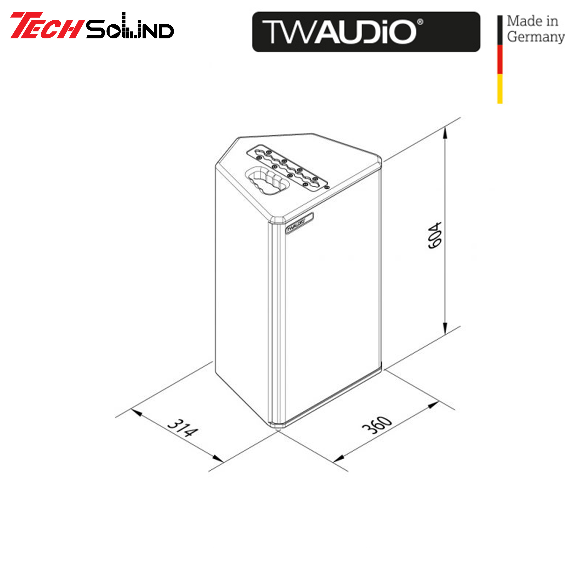 Loa TW Audio M12 - Made in Germany - Hàng chính hãng