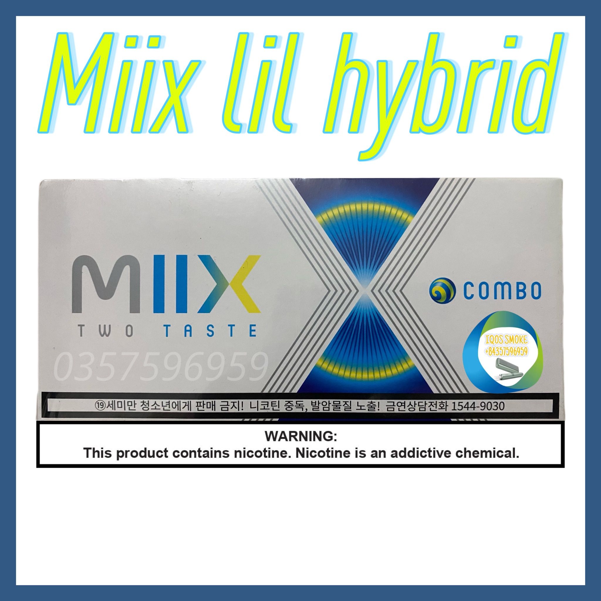 Thuốc Miix LiL Hybrid – IQOSsmoke