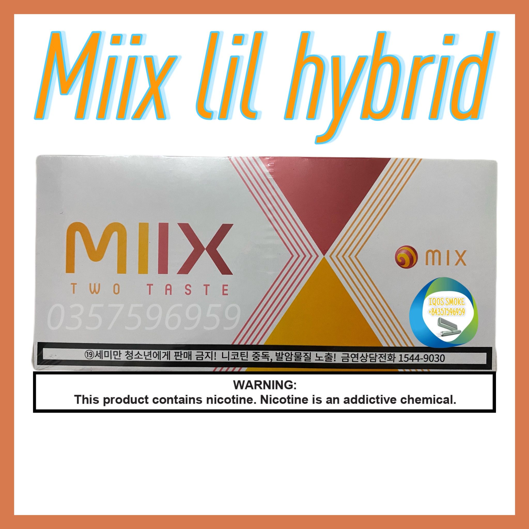Thuốc Miix LiL Hybrid – IQOSsmoke