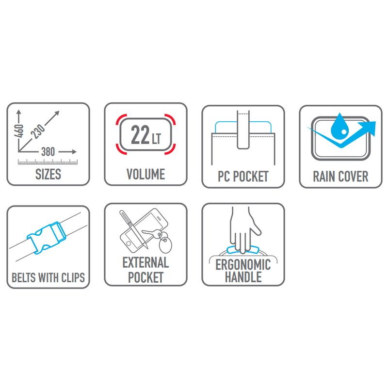 Ba lô đeo lưng Givi TR32 - Movetek