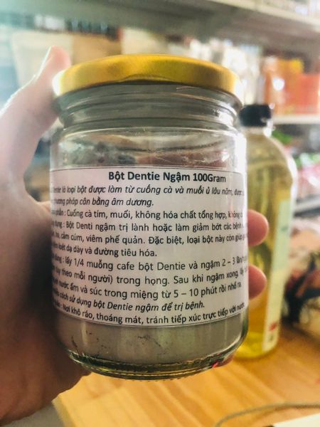 Bột Dentie Ngậm 100gr – Thực - Thể - Chân Như