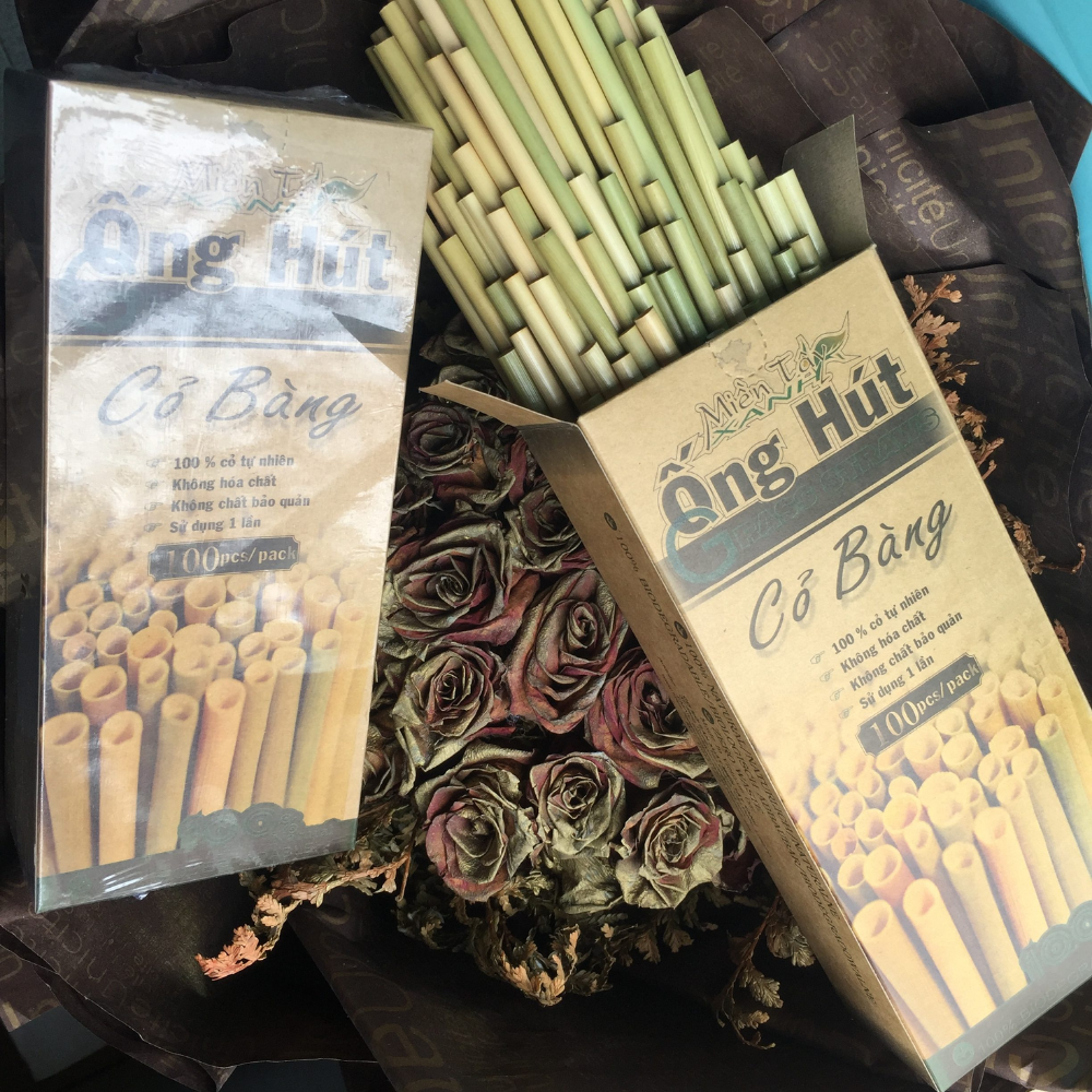 Ống Hút Cỏ Bàng Size 20 – Green Craft - Miền Tây Xanh