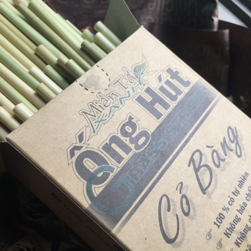 Ống Hút Cỏ Bàng Hộp Size 15 – Green Craft - Miền Tây Xanh